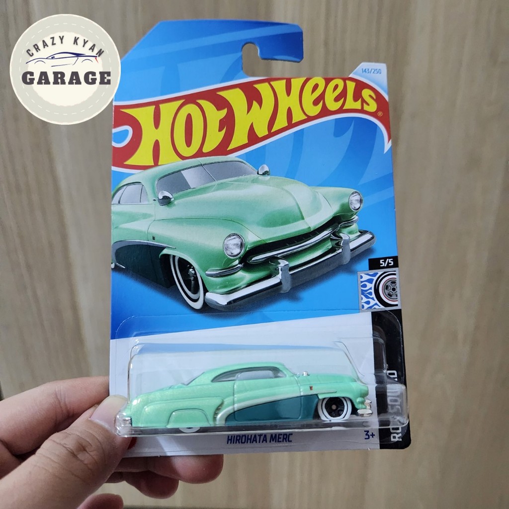 Hot Wheels Hirohata Merc Diecast Toys Car for Boys Collectibles kereta ...