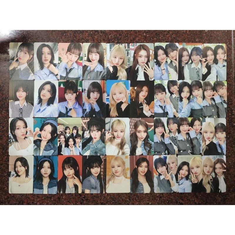 IVE Magazine Fan meeting trading card Photocard Wonyoung Yujin Liz Leeseo Rei Gaeul Unit ...