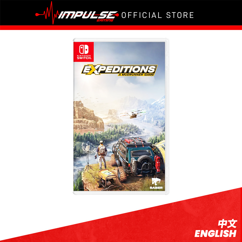 NSW Nintendo Switch Expeditions A MudRunner Game Chi/Eng Version 远征 ...