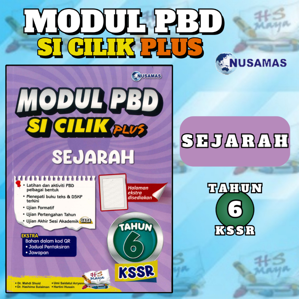 [Buku Latihan] MODUL PBD SI CILIK PLUS UASA SEJARAH TAHUN 6 KSSR (2024) | Shopee Malaysia