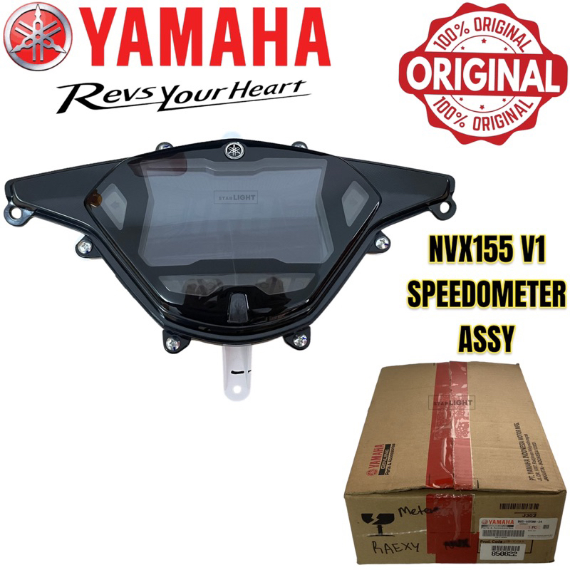 YAMAHA NVX155 V1 100% ORIGINAL HLY SPEEDO METER ASSY DIGITAL LCD SCREEN ...