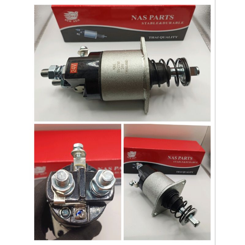 SS-2730 ORIGINAL NAS PARTS STARTER SOLENOID 24V (SAWAFUJI TYPE) FOR USE ...