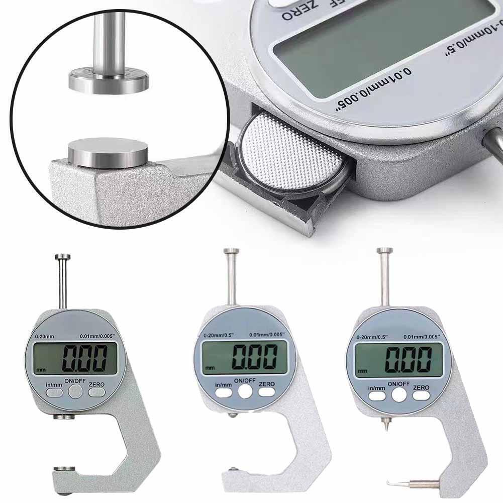 MKR 0-10MM 0-20MM Range Digital Thickness Gauges Mini Portable ...