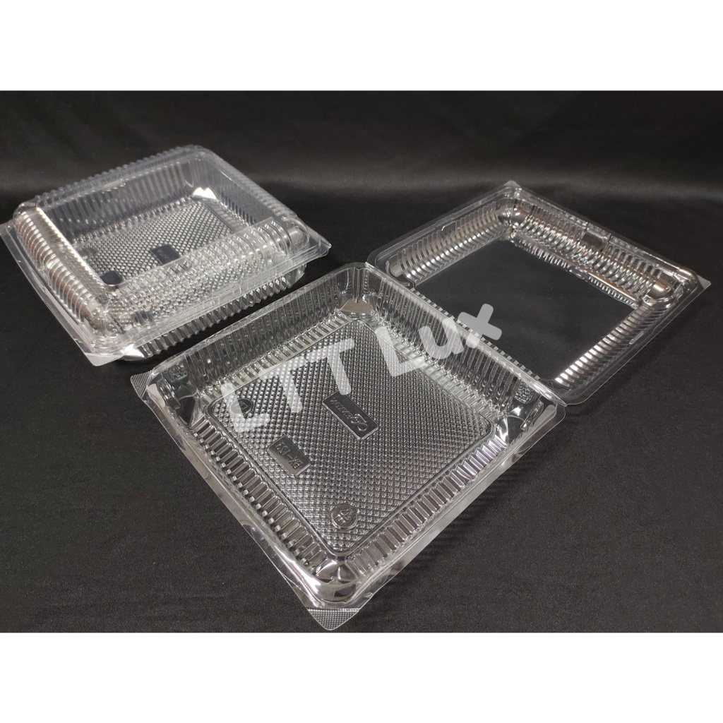 8.5" Kuih Container BX123 / BX 123 / Disposable Plastic Clear Bakery ...