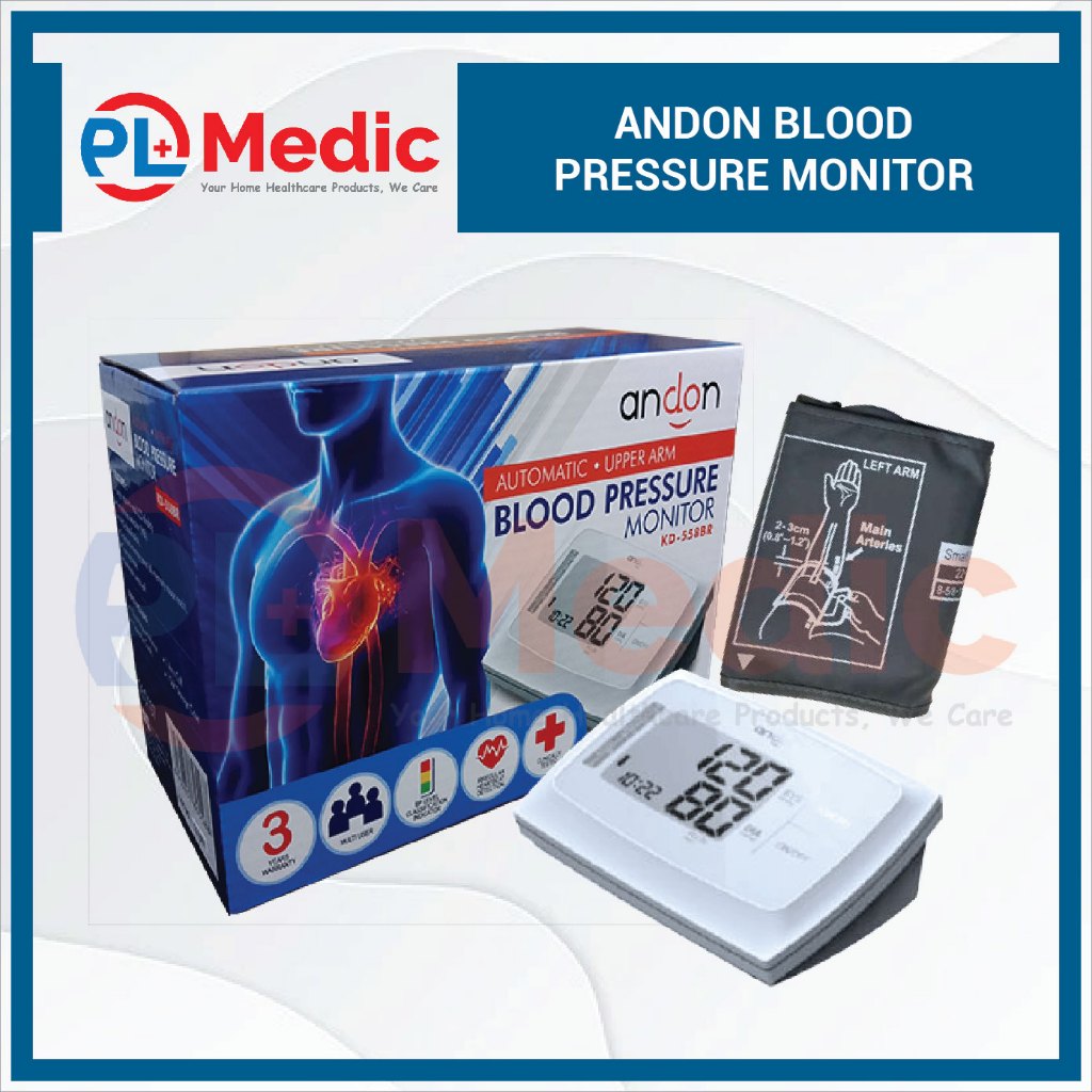 ANDON BLOOD PRESSURE MONITOR 3 YEARS WARRANTY | Shopee Malaysia
