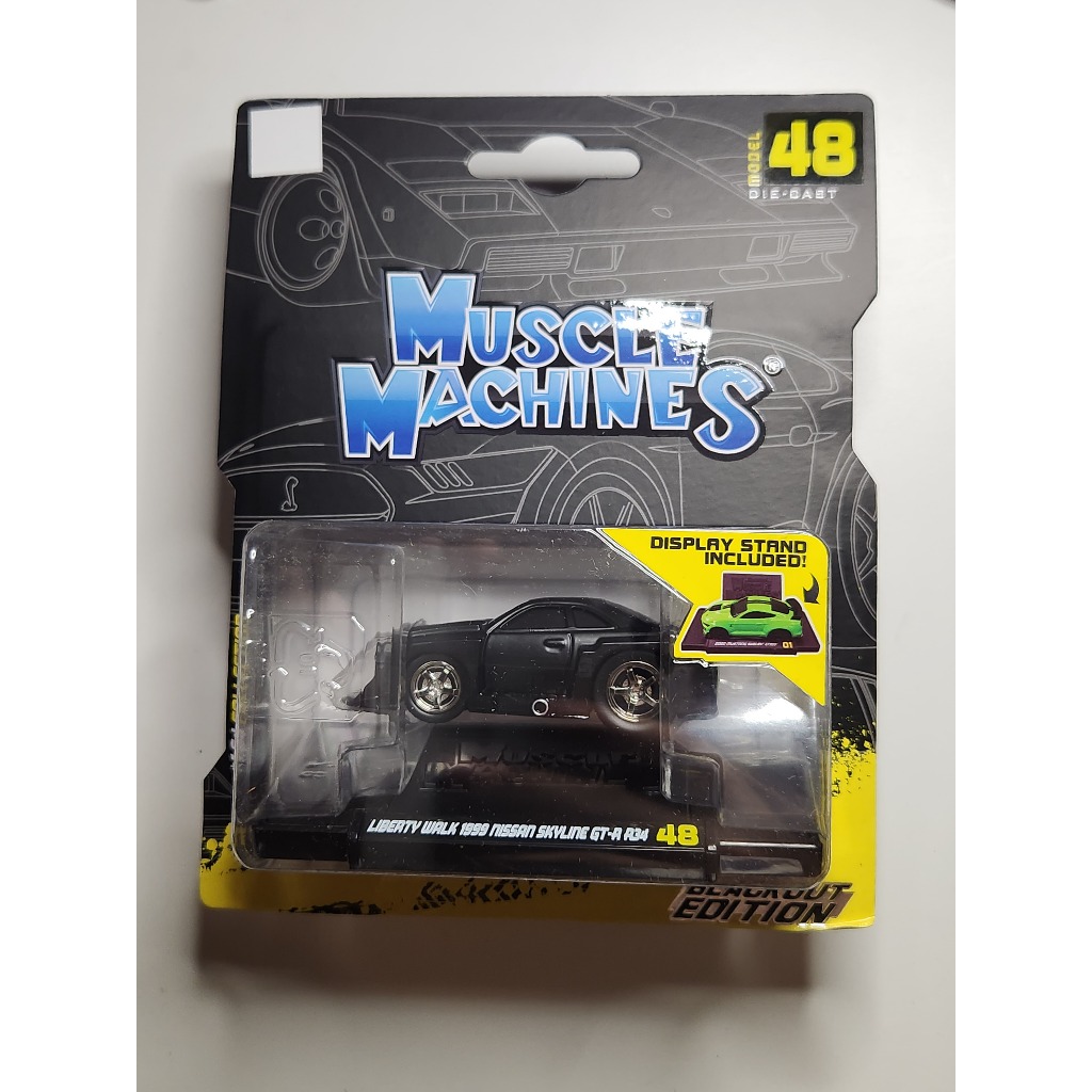 Maisto Muscle Machines Liberty Walk Nissan Skyline Gt-R R34 Black ...