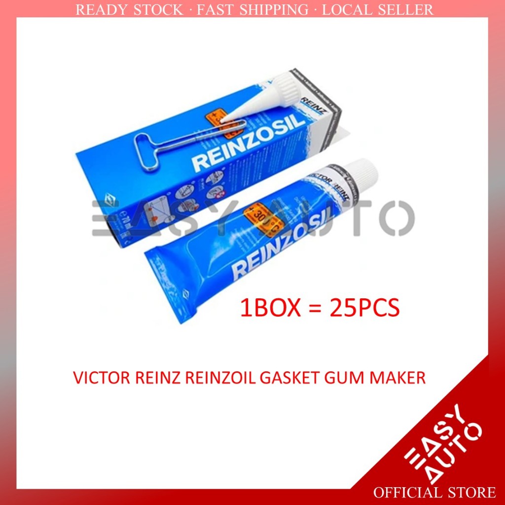 UNIVERSAL VICTOR REINZOSIL GASKET GUM SEALING SILICONE 70ML 1 BOX 25PCS !!!! ( EASY AUTO ...
