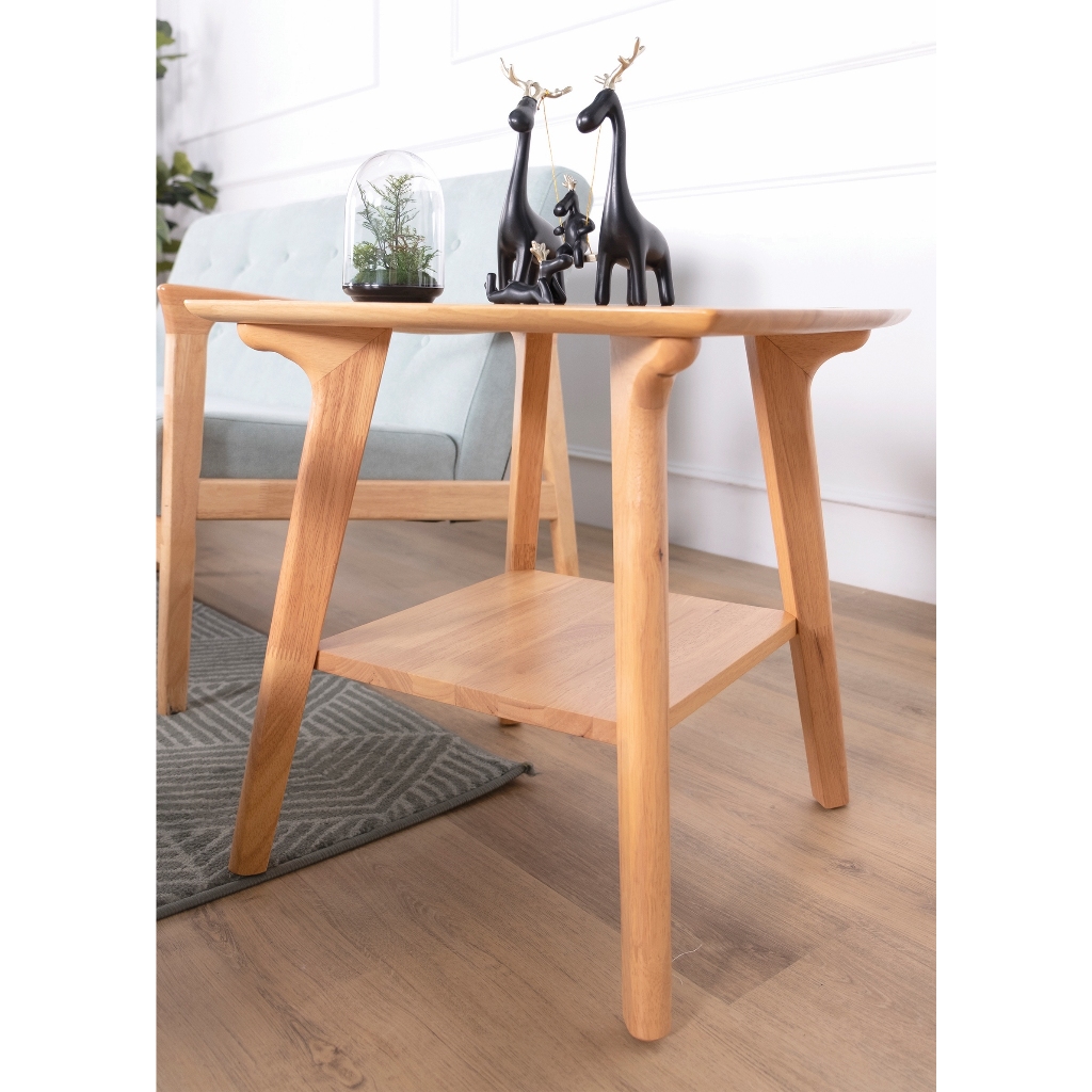 MODA Evelyn End Table 55cm / Muji Style Side Table / Small Coffee Table ...