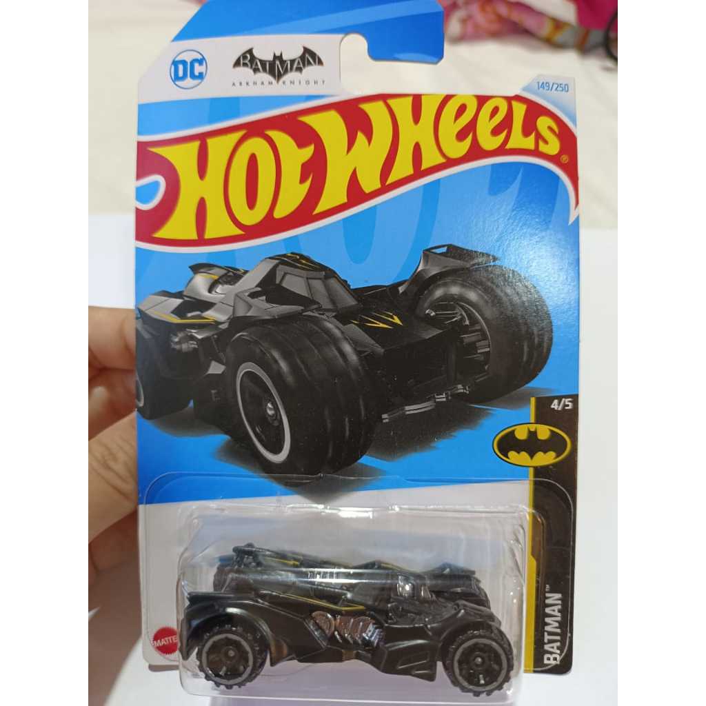 100% Original Hotwheels Series 149/250 Batman :Arkham Knight Batmobile ...