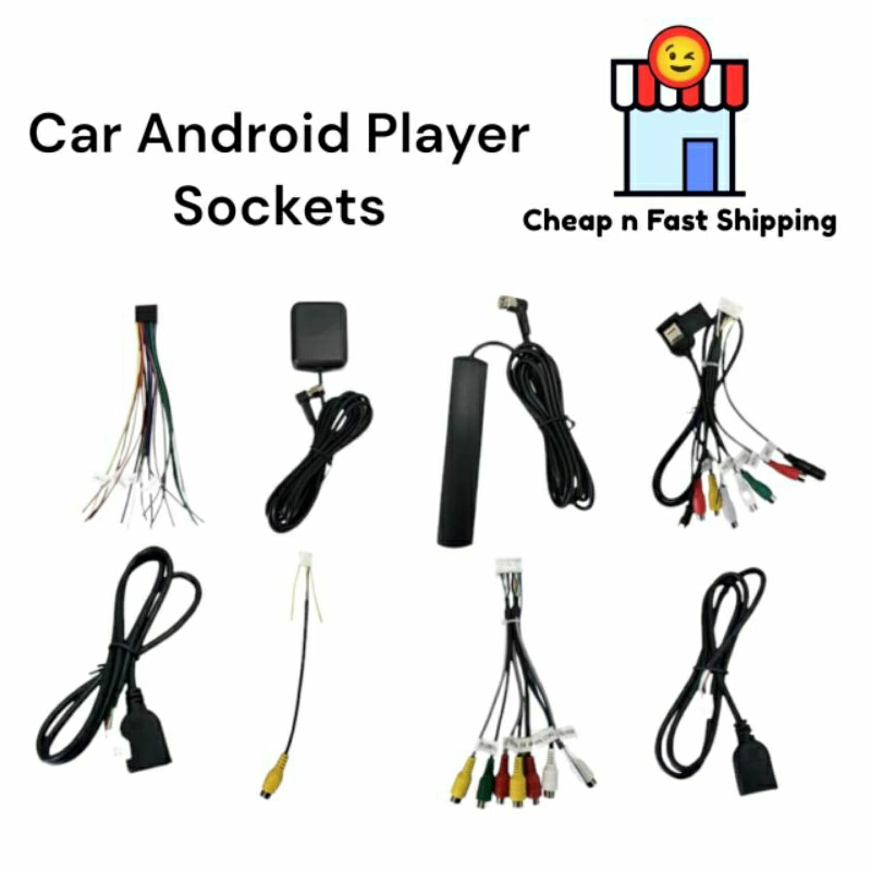 Android Player Socket USB RCA GPS Antenna 🔥 READY STOCK 🔥 | Shopee Malaysia