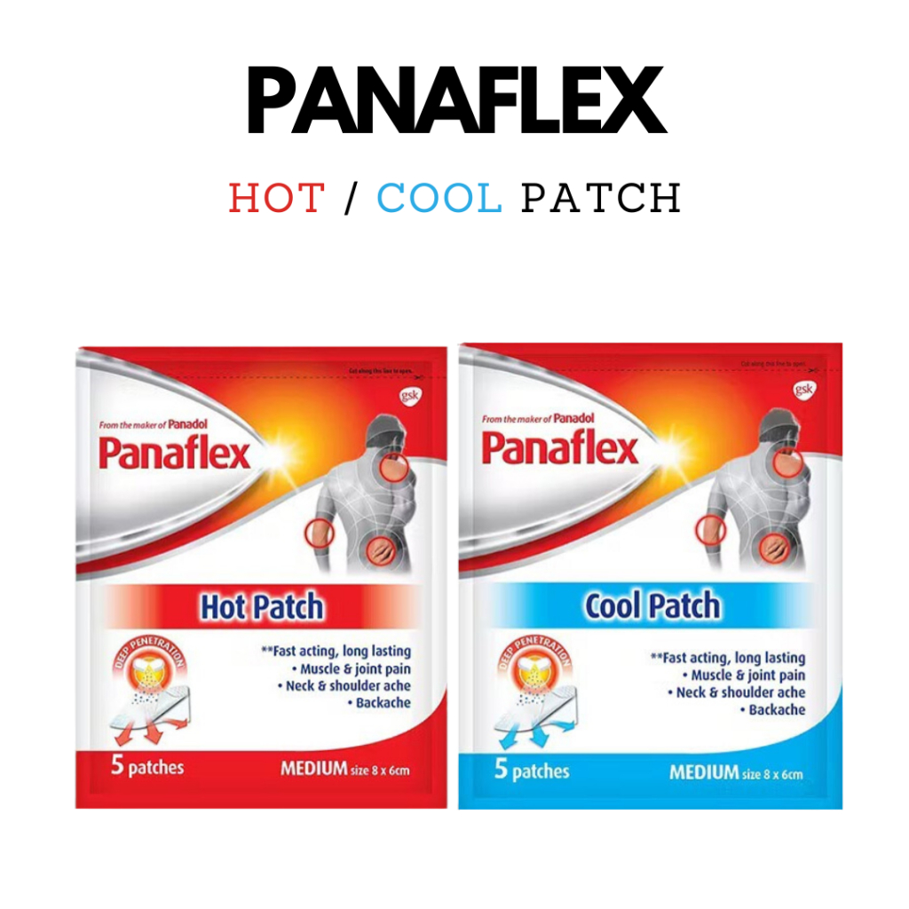 PANAFLEX Hot/Cool Patch 5's (Pain Relief Patch) | Shopee Malaysia