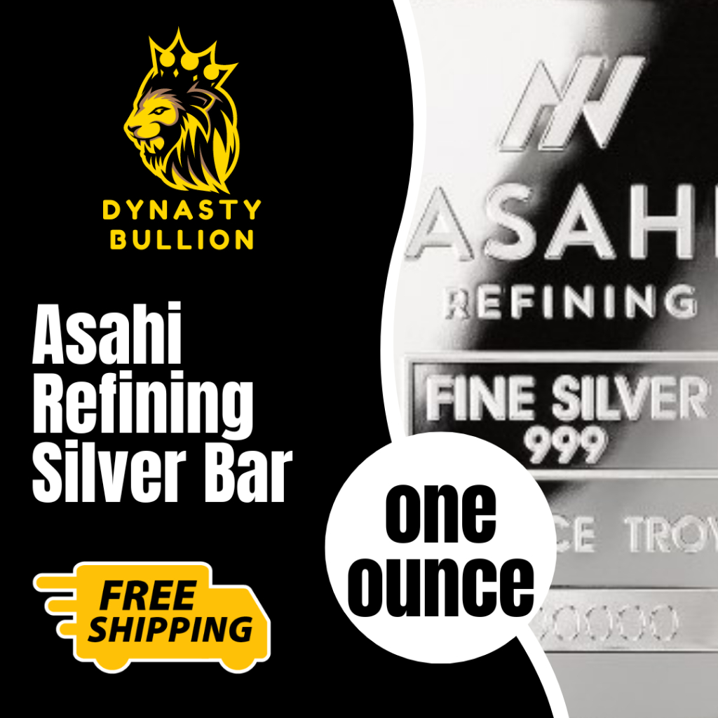 🚚FREE SHIPPING🚚Asahi Refining Silver Bar 1oz | Shopee Malaysia