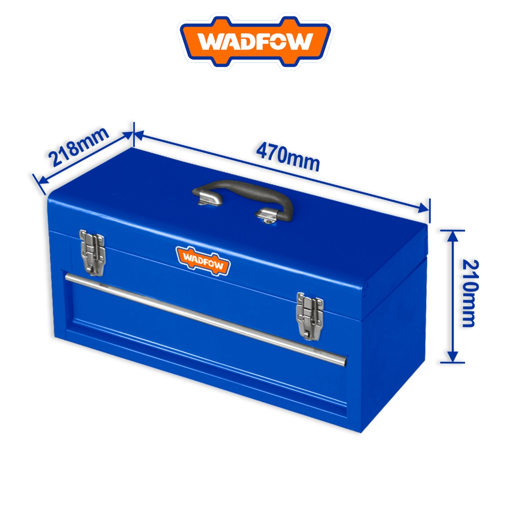 WADFOW Drawer Portable Tool Box, Dimensions: 470mm x 218mm x 210mm ...