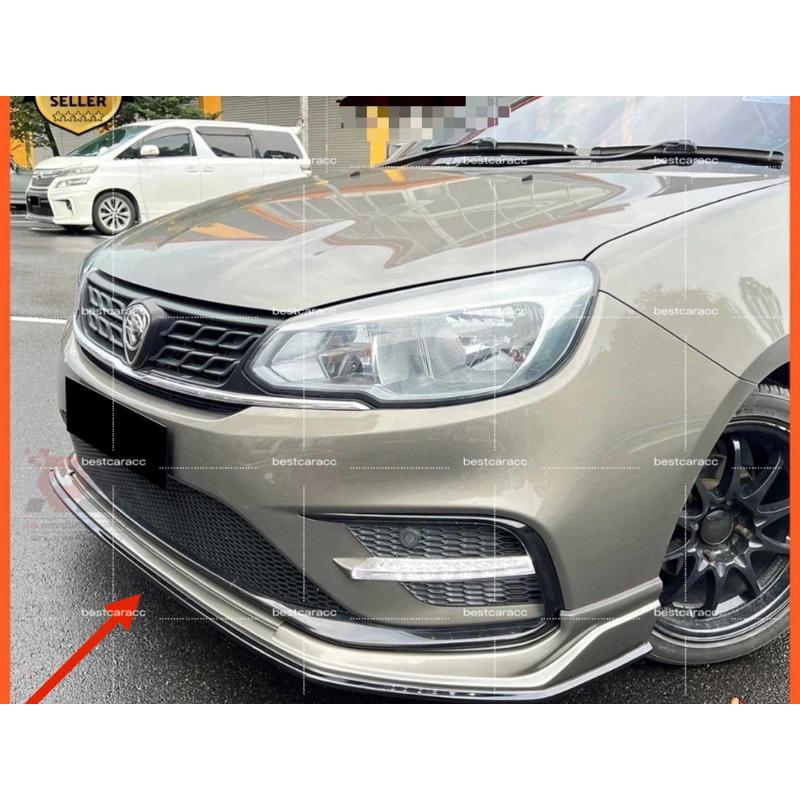 PROTON SAGA NEW SAGA VVT 2019 UP 19 20 FRONT SKIRT SKIRTING LIP R3 LOOK ...