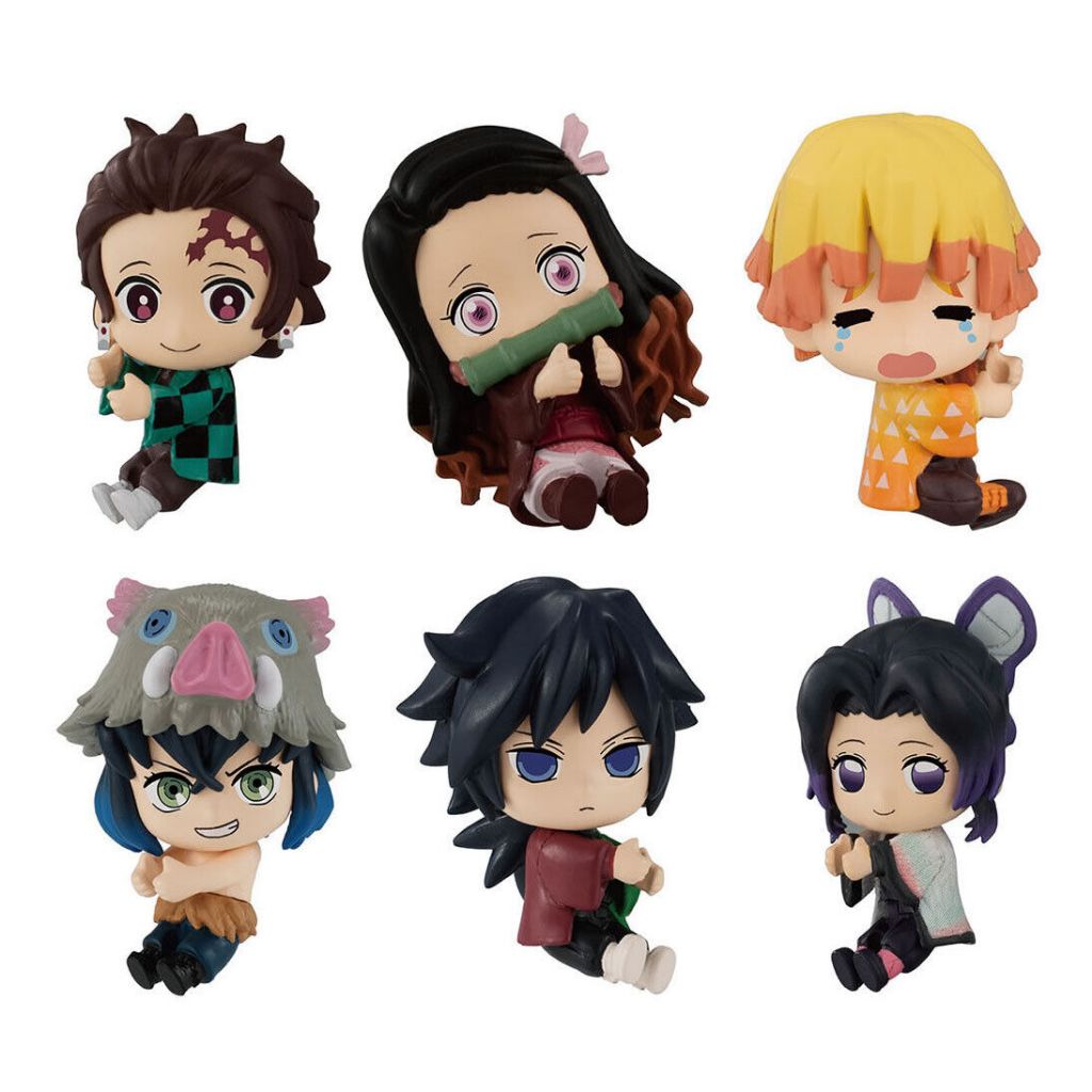 [TORA KAISHA] BANDAI Demon Slayer Hugcot Figure Gashapon Gachapon ...