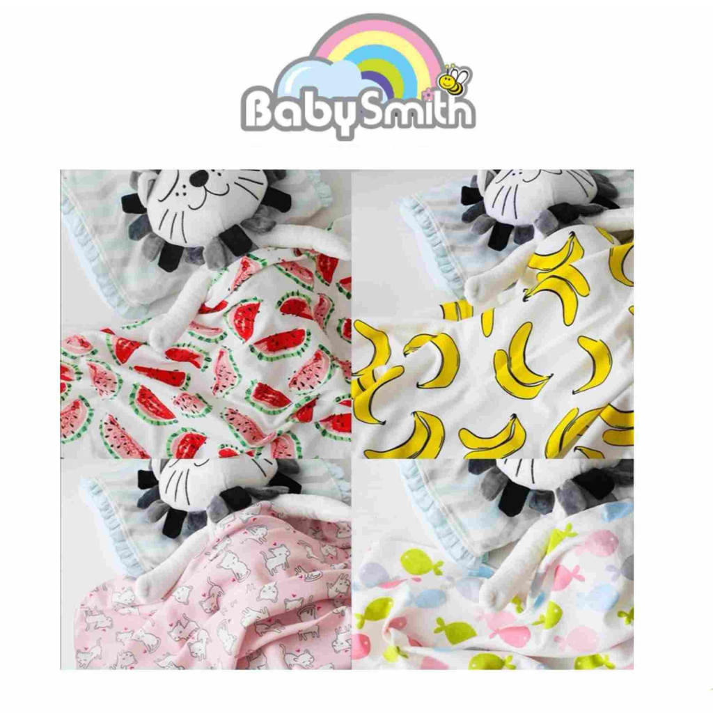 Baby Smith Cotton Blanket (95cm x 105cm) | Shopee Malaysia