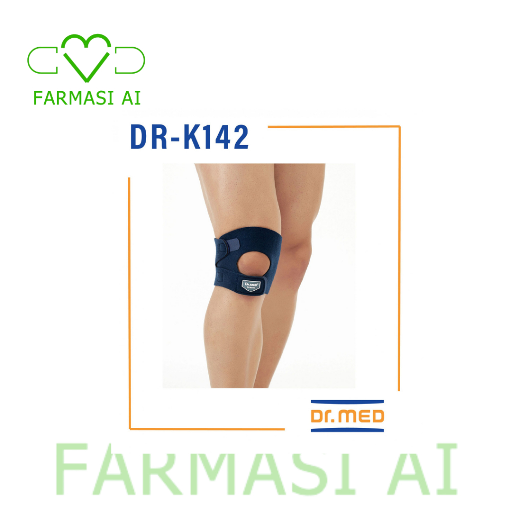 Dr.Med Knee Wrap With Patella Tendon Pad [DR-K142] | Shopee Malaysia