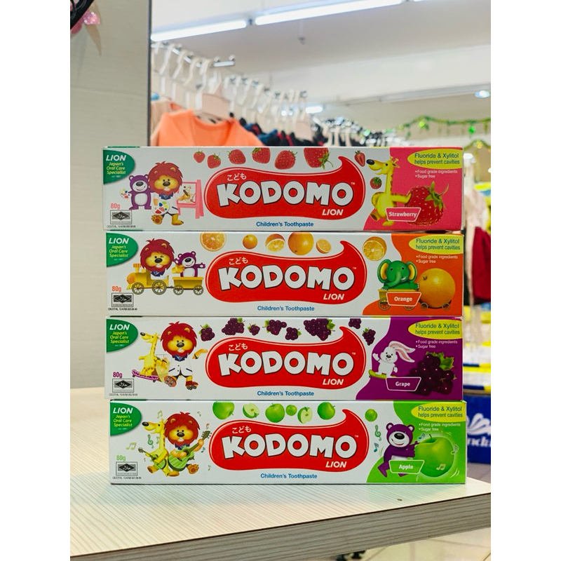 Kodomo Lion toothpaste children 60g / 40g / 80g | Shopee Malaysia