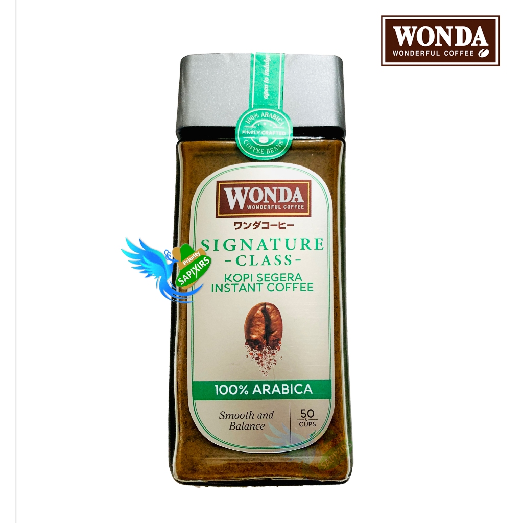 WONDA SIGNATURE -CLASS- 100% Arabica Bean Instant Coffee | Kopi Segera ...