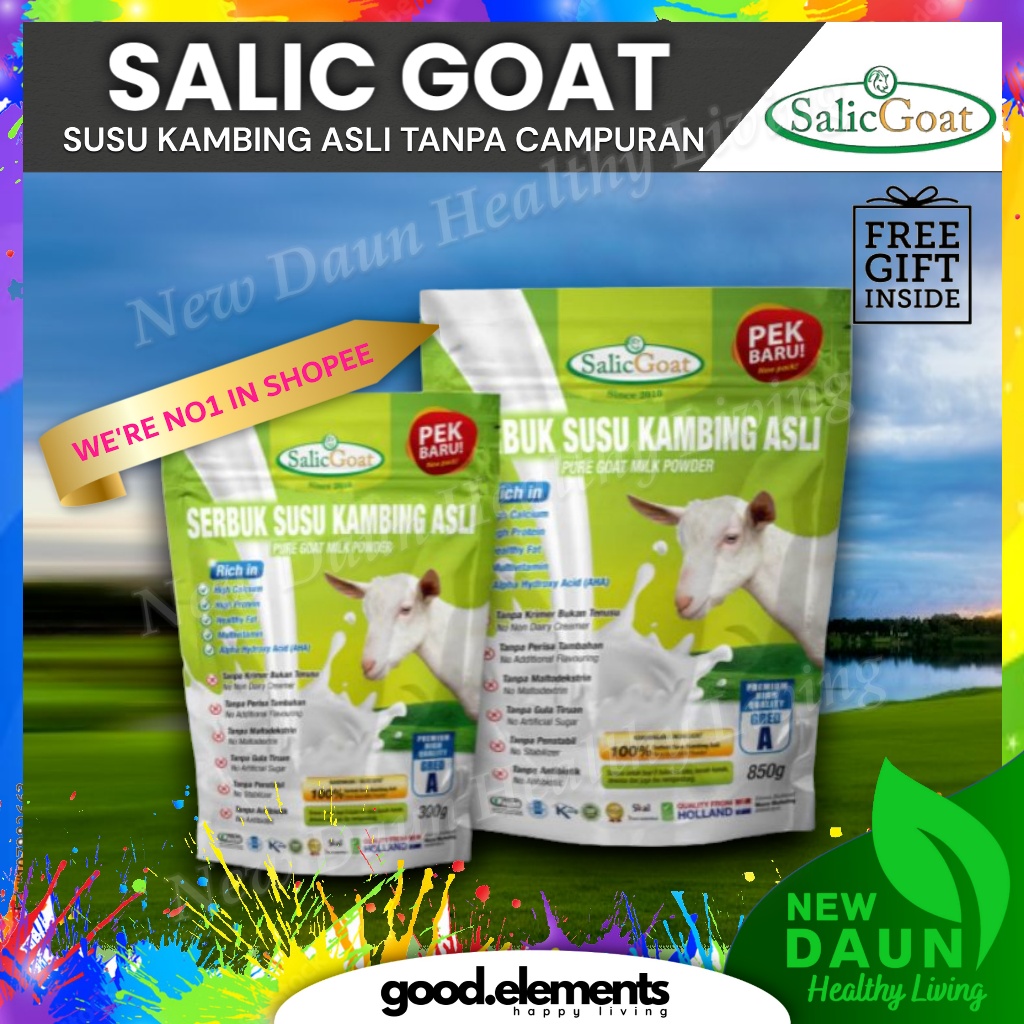 [Ready Stock+🎁] 100% Original SALIC GOAT SUSU KAMBING ASLI 100% Tanpa ...