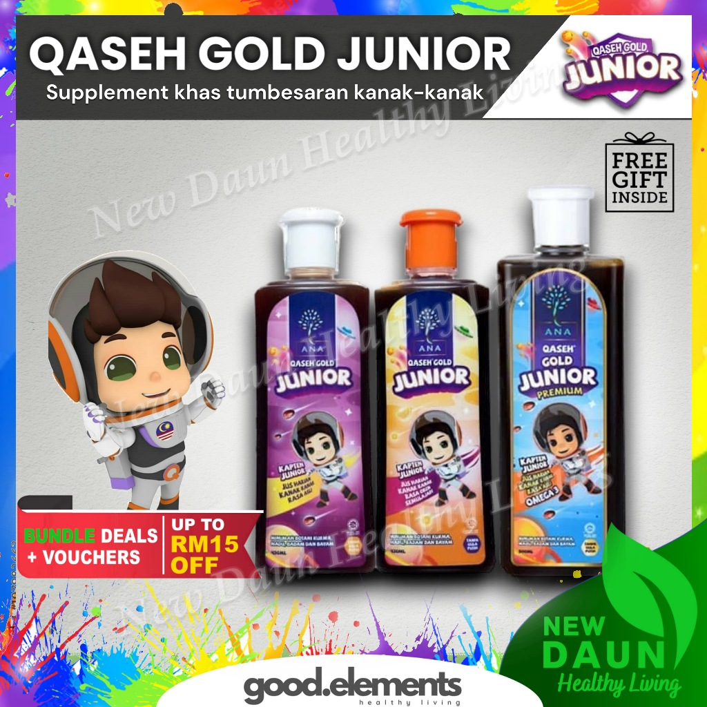 QASEH GOLD JUNIOR ANA EDAR JUS JUNIOR ASLI | OREN | BRAINEE BYTES ...