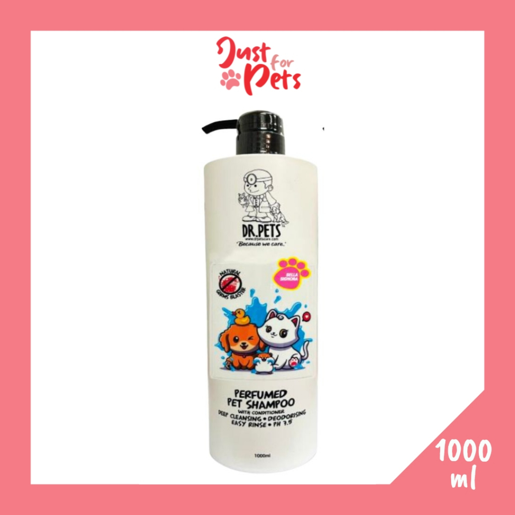 DR. Pets 1000ml Natural Germs Buster Perfumed Pet Shampoo (De Goya ...