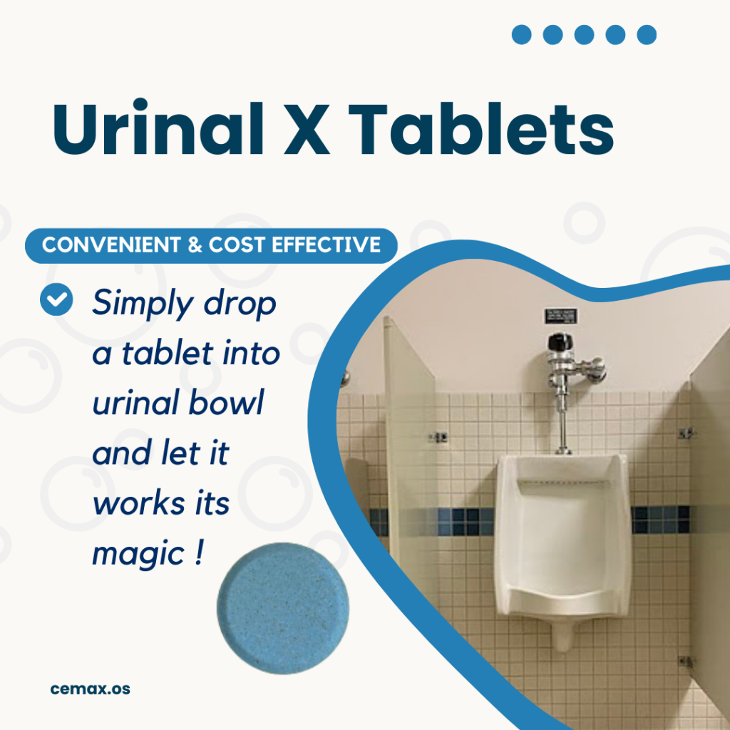 URINAL X TABLET PEMBASMI BAU DAN TERSUMBAT SALURAN MANGKUK TANDAS ...