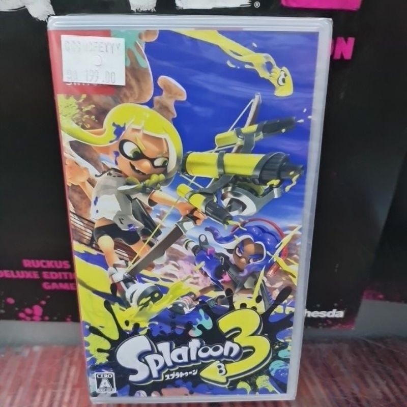 Nintendo switch Splatoon 3 English Chinese jap new and sealed rm189 ...