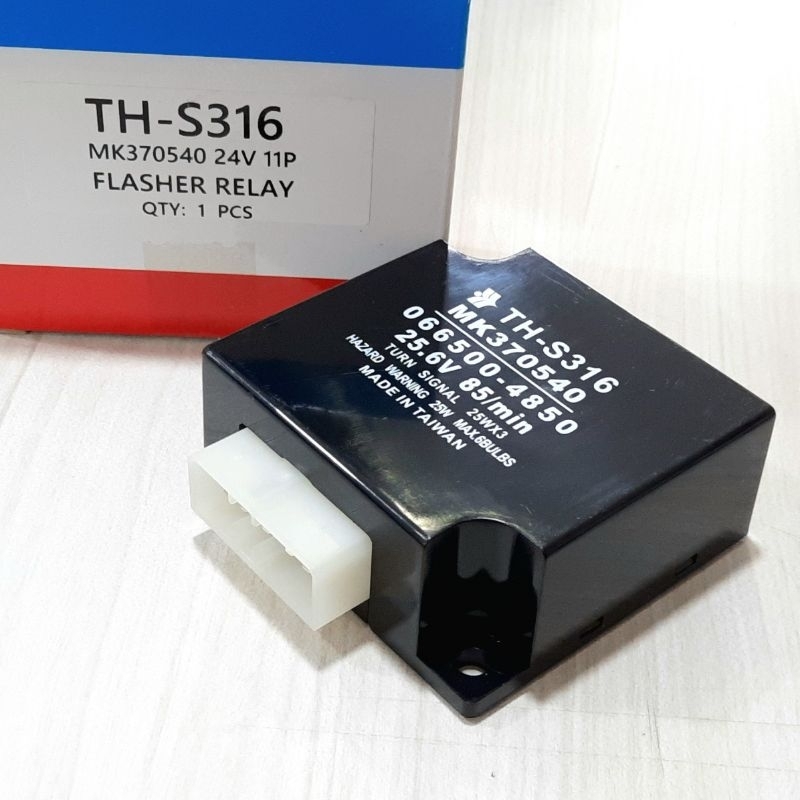 MITSUBISHI FUSO Truck 11 PIN 24V Flasher Relay Halogen Signal Relay LED Lights Blinker MK370540 ...