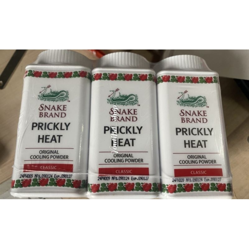 🇹🇭(1 Botol) Bedak Gatal Snake Brand Cooling Powder | Shopee Malaysia