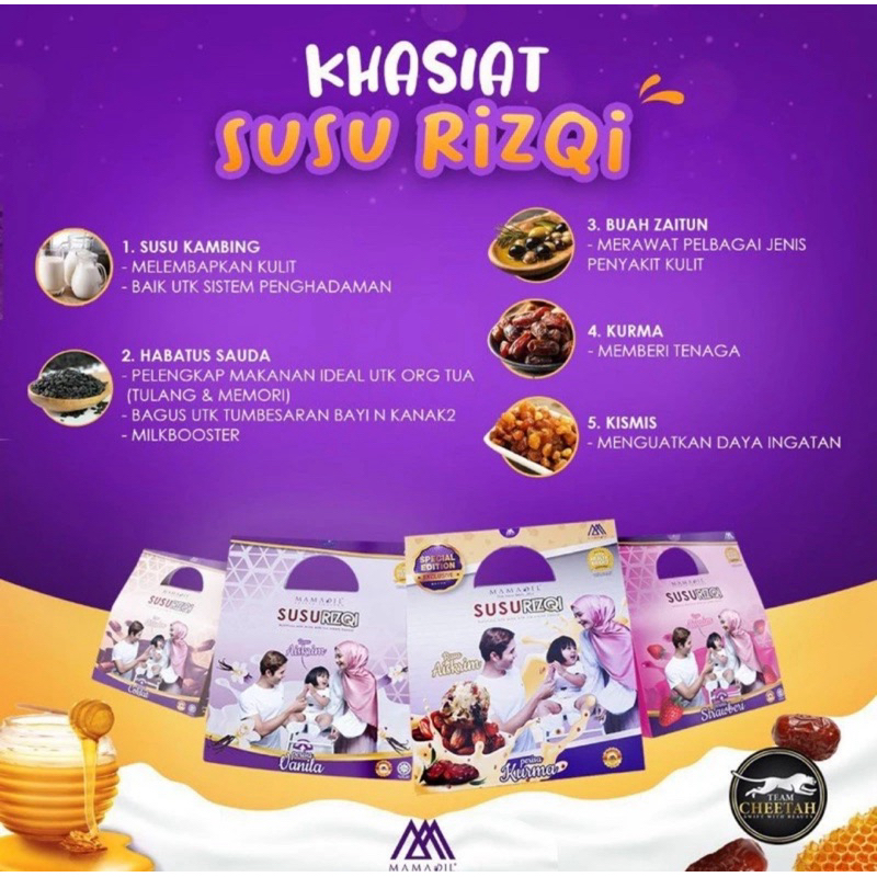 [ 1 BOX ] SUSU RIZQI SUSU ORIGINAL 💯 HQ 🔥 | Shopee Malaysia