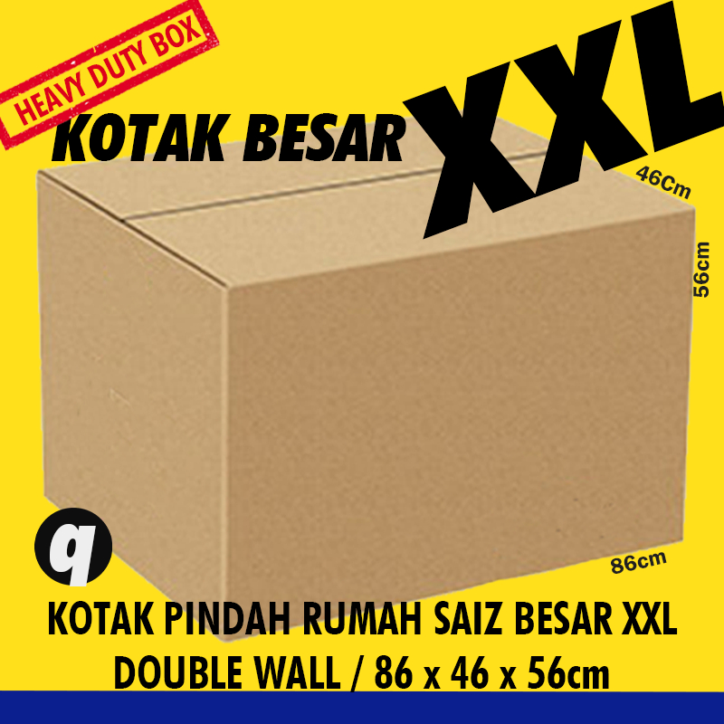 XXL Jumbo Moving Box. Kotak Besar XXL Untuk Pindah Rumah | Shopee Malaysia