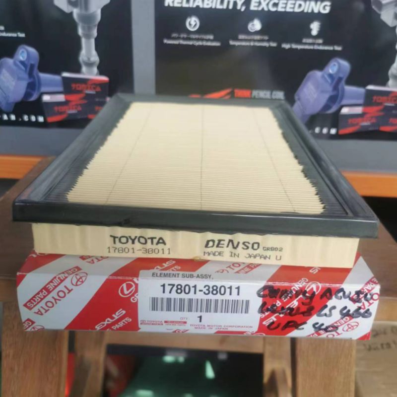 Toyota Camry Hybrid ACV51 ASV51 AVV50 Lexus ES350 & LS460 Air Filter ...
