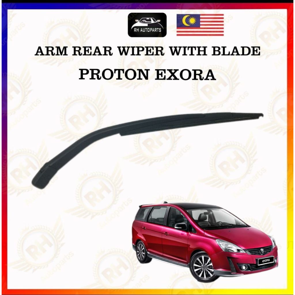 Proton Exora Rear Wiper Arm With Blade Windscreen Cermin Belakang 14"inch | Shopee Malaysia