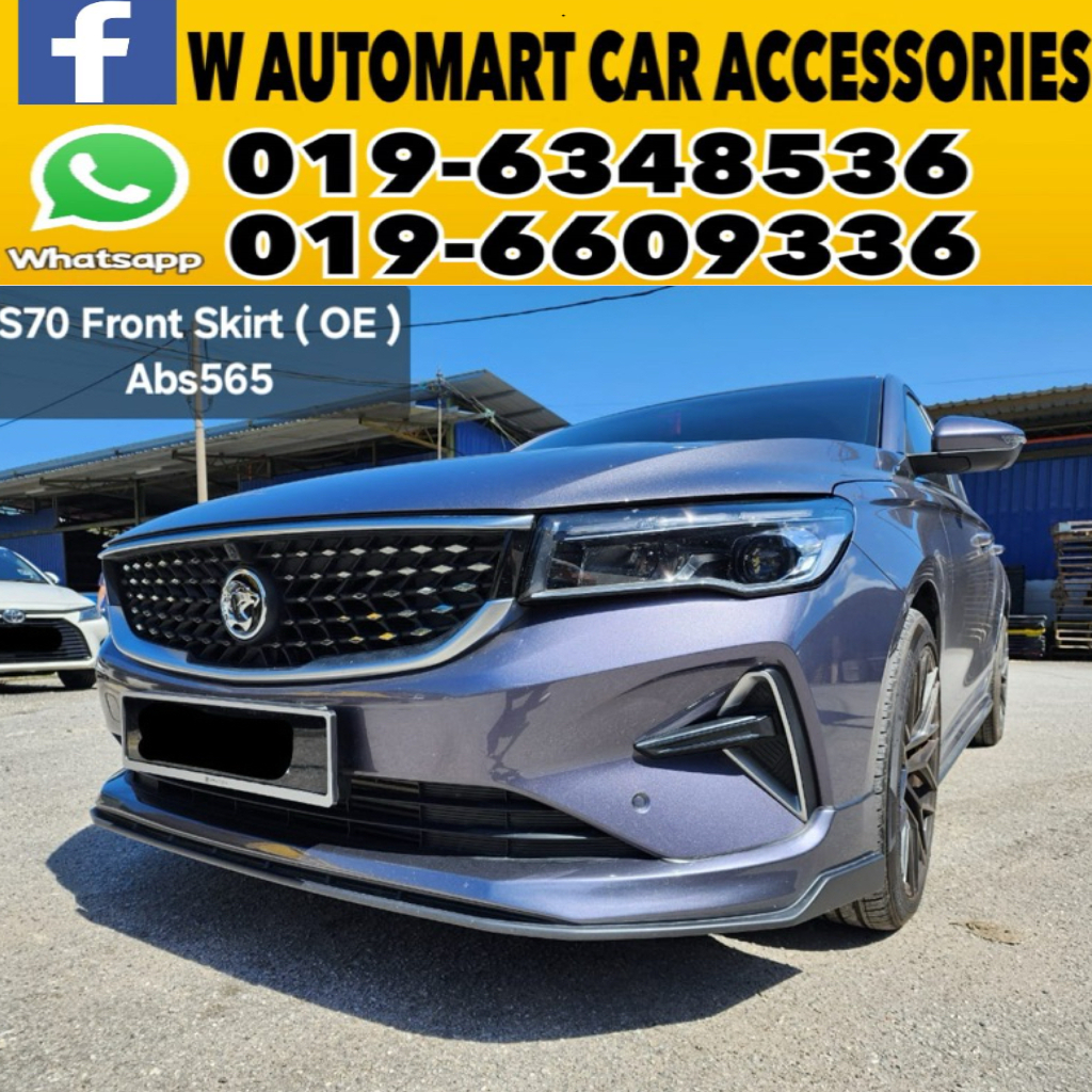 PROTON S70 FULL SET OEM BODYKIT WITH PAINT WITH SPOILER | Shopee Malaysia