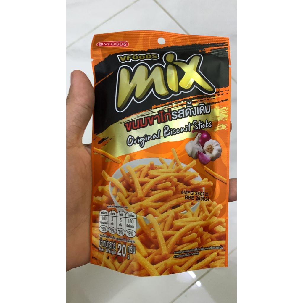 ORIGINAL BISCUIT STICKS ( VFOODS MIX ) 20G x 2 pack | Shopee Malaysia