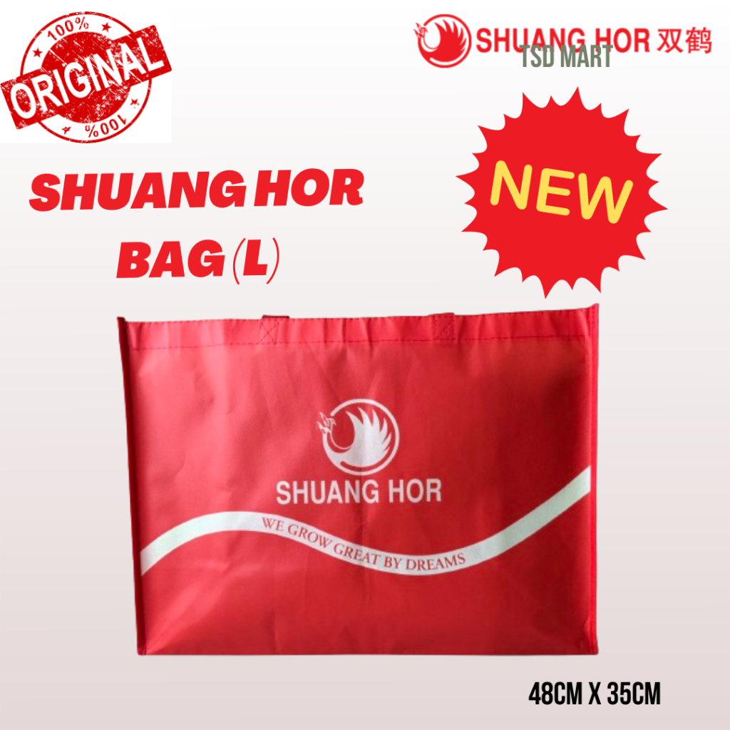 🔥💯 ORIGINAL🔥READY STOCK Shuang Hor Reusable Bag | Shopee Malaysia
