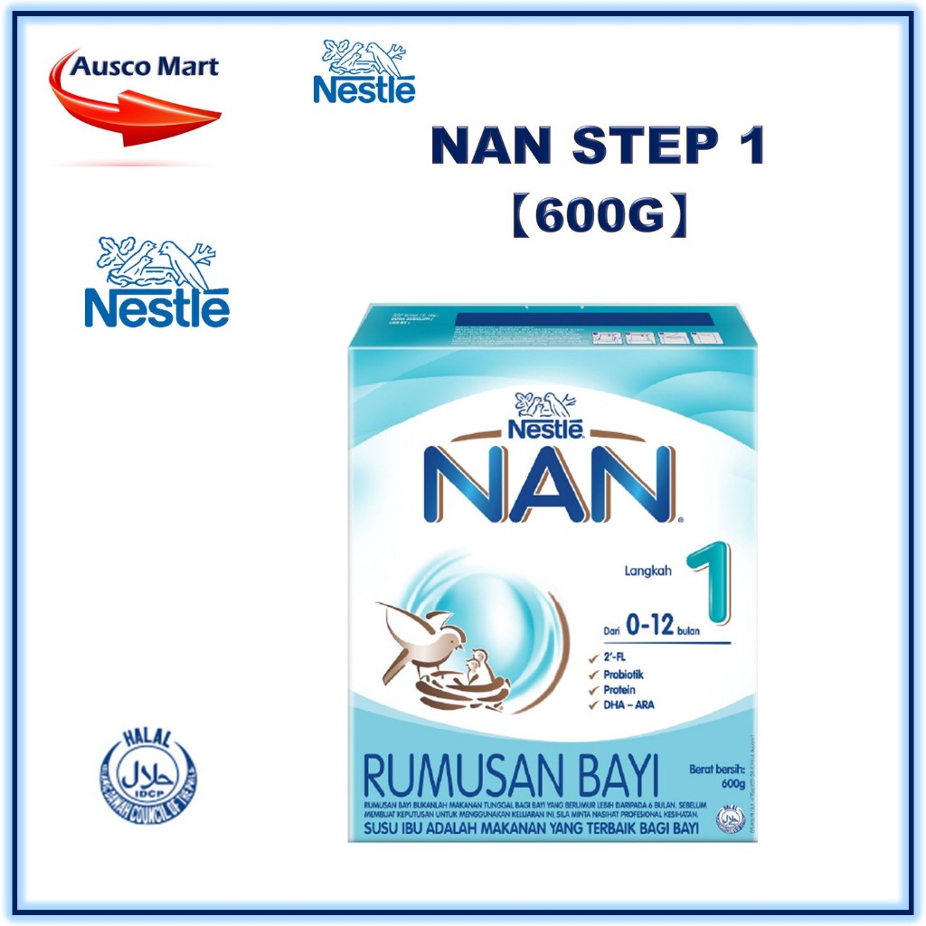 NESTLE NAN STEP 1 【600G & 1.2KG】 | Shopee Malaysia