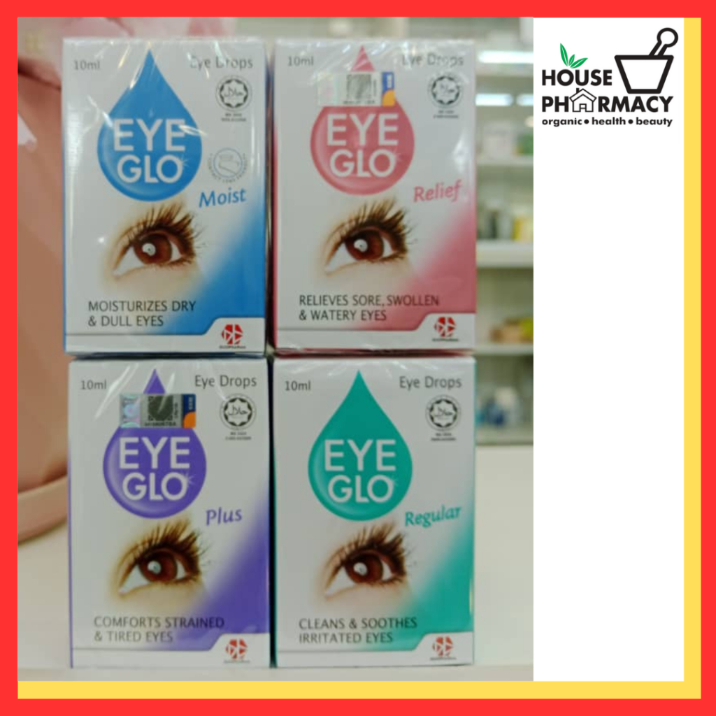 Eye Glo Regular/ Moist/ Relief/ Plus (10ml) | Shopee Malaysia