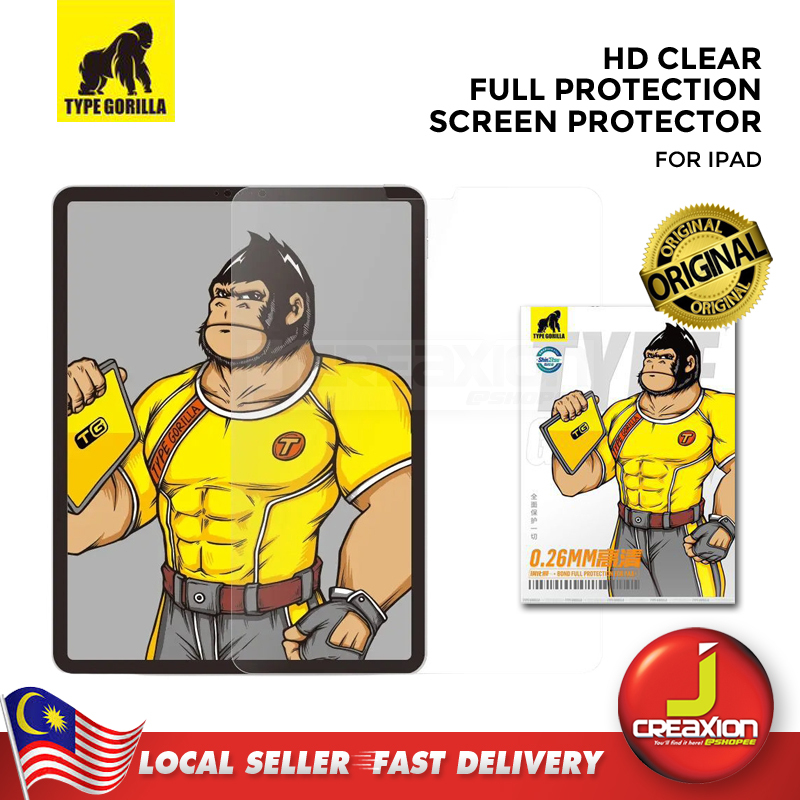 Type Gorilla BOND 0.26mm Full Protection HD Clear Screen Protecter ...