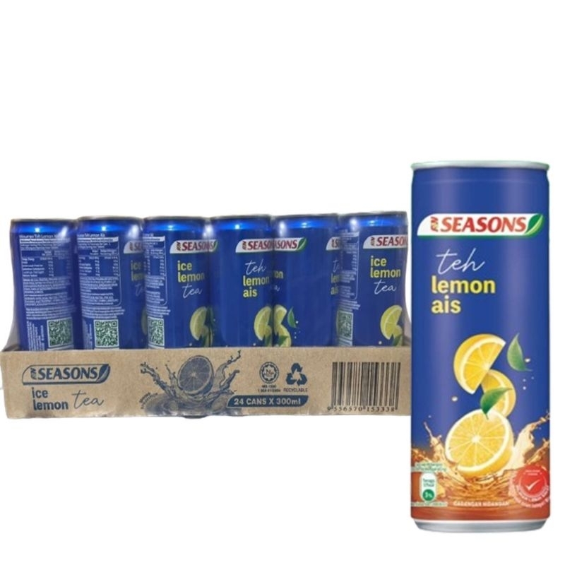[TKM] F&N Seasons Ice Lemon Tea (300ml x 24) | Shopee Malaysia