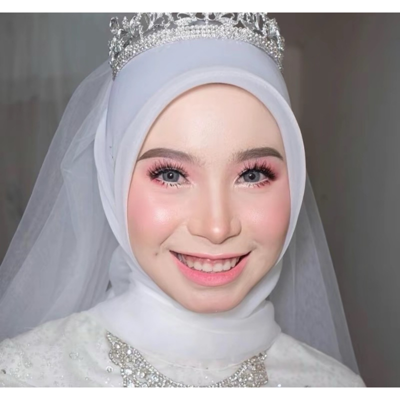 BAWAL NIKAH ORGANZA SILK OFF WHITE | Shopee Malaysia
