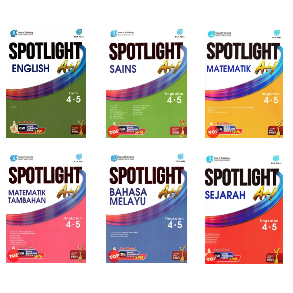 P/ASIA SPOTLIGHT A+1 SPM TG4 &5 | Shopee Malaysia