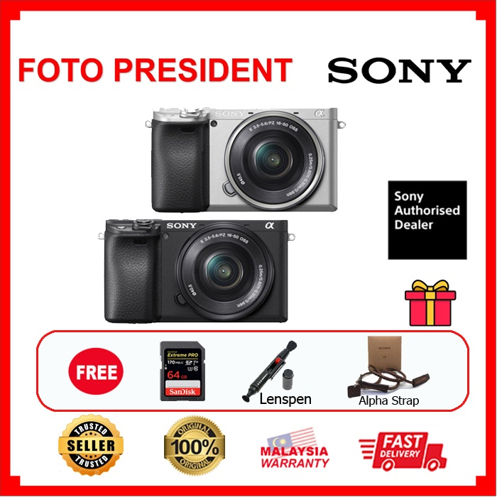 Sony Alpha ILCE A­6400 Body / A6400L / A6400M Kit 4K Mirrorless Camera ...