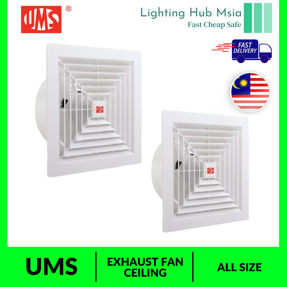 UMS EXHAUST FAN CEILING 8/10" | Shopee Malaysia