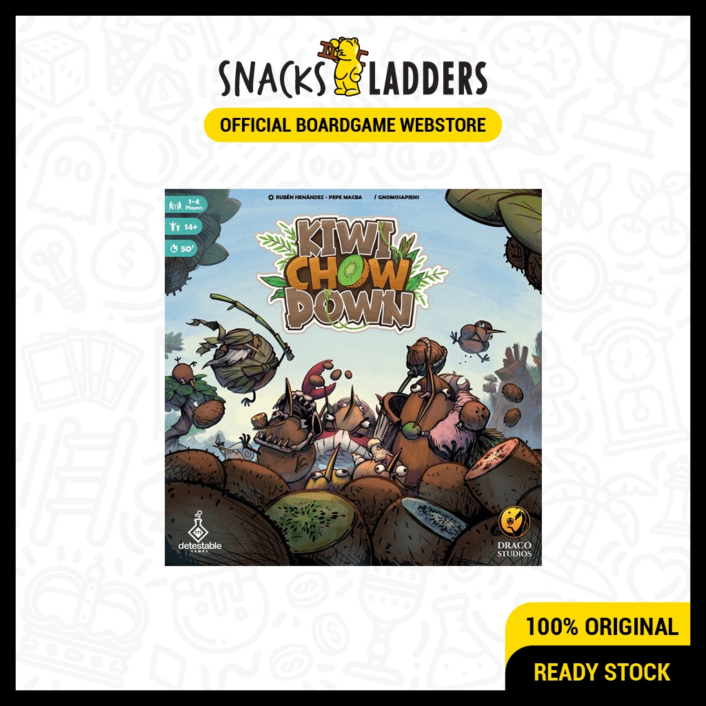 [Snacks & Ladders] Kiwi Chow Down [KS edition] (EN) | Shopee Malaysia