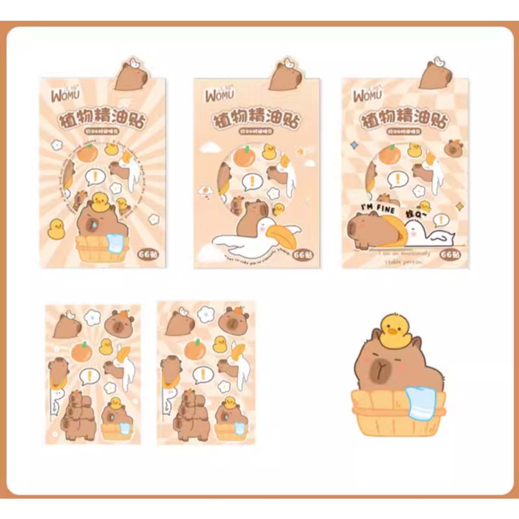 Capybara / Shin-Chan Mosquito Repellent Sticker | Shopee Malaysia