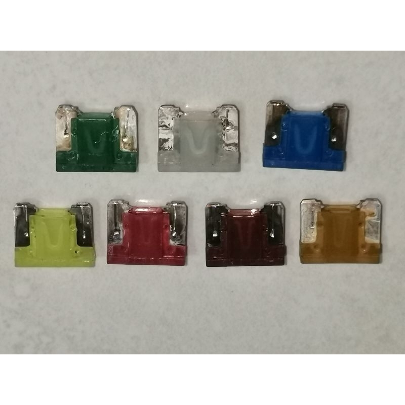 Used low profile micro fuse mini automotive halfcut Japan 🇯🇵 30 pcs ...
