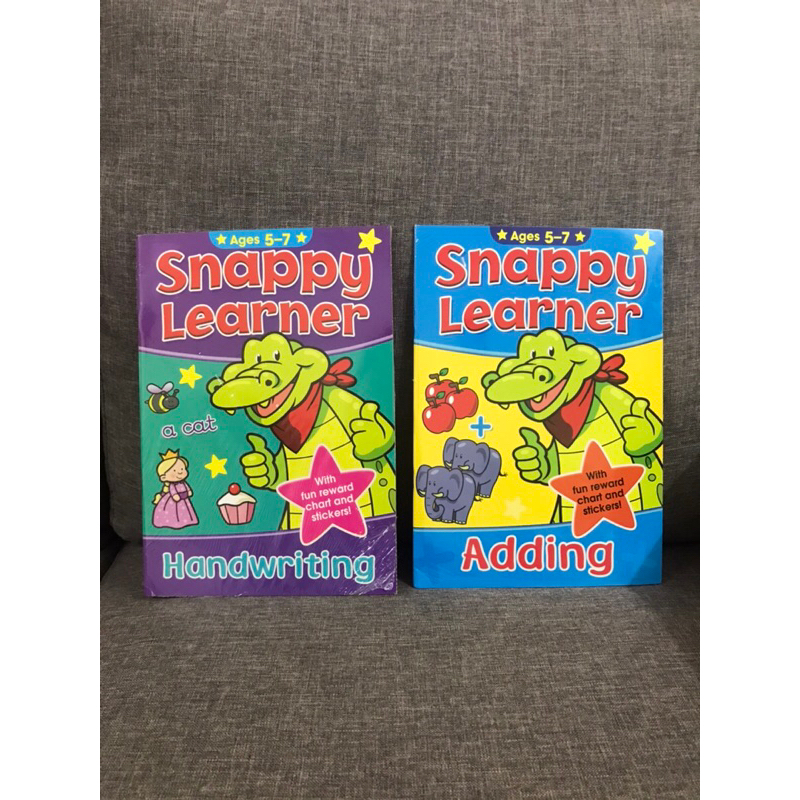 🥳 CLEARANCE SALES! ⭐️ Educational Books For Kids: SNAPPY LEARNER/ LETTS ...