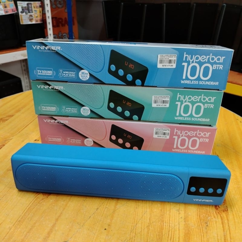 Vinnfier Hyperbar 100 BTR Wireless Soundbar Speaker | Shopee Malaysia